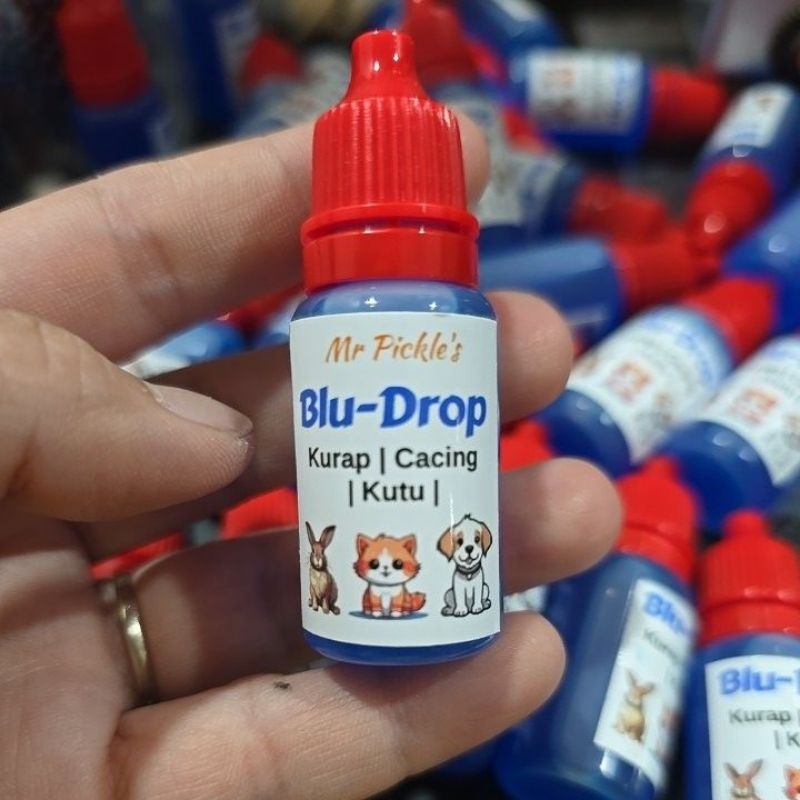 Original Mr Pickles Blu-Drop 10ml Kurap Kucing dan haiwan kecil lain ...