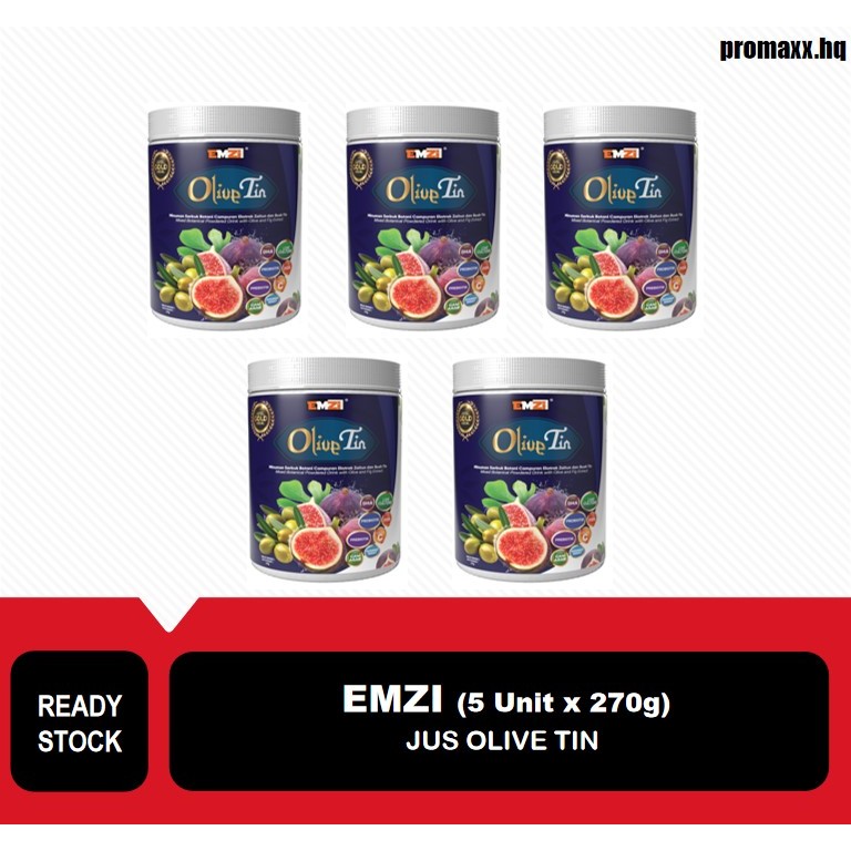 5 Unit Jus Sumpahan Olive Tin Emzi | Shopee Malaysia