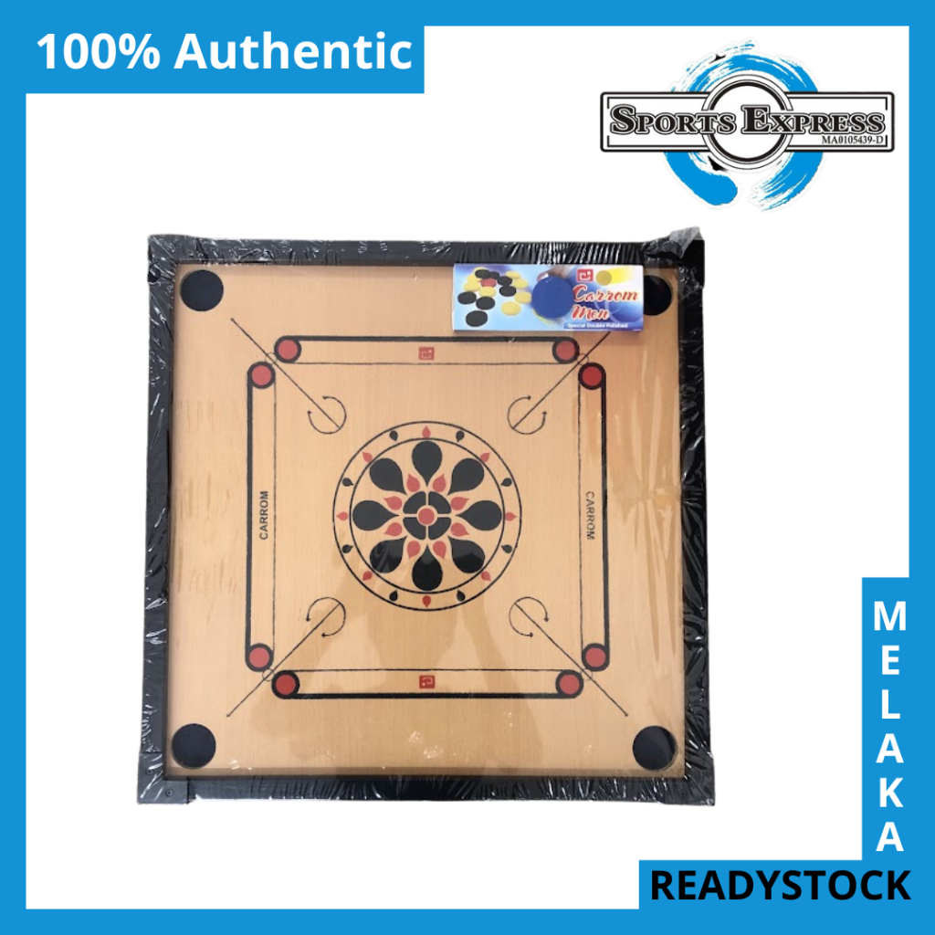 Mini Carrom Board & Checkers- 2 In 1 [100% Authentic] - Sports Express ...