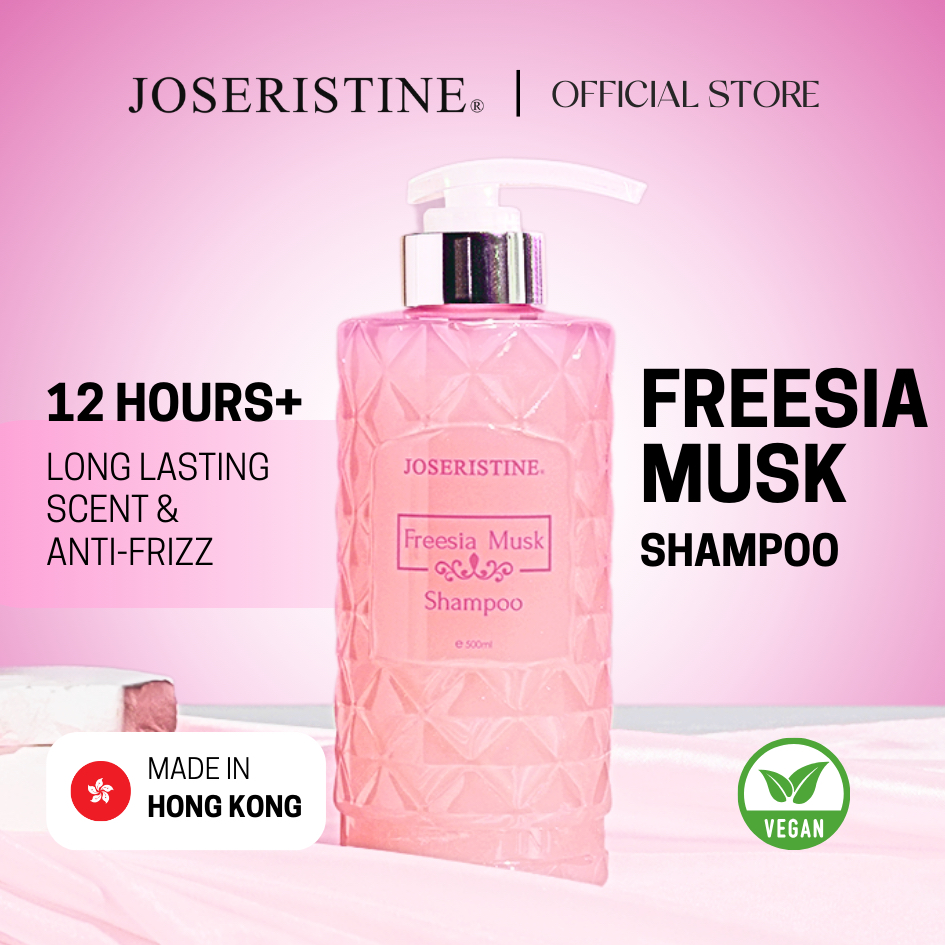 JOSERISTINE Freesia Musk Perfume Shampoo 500ml/ 100%Vegan | Shopee Malaysia
