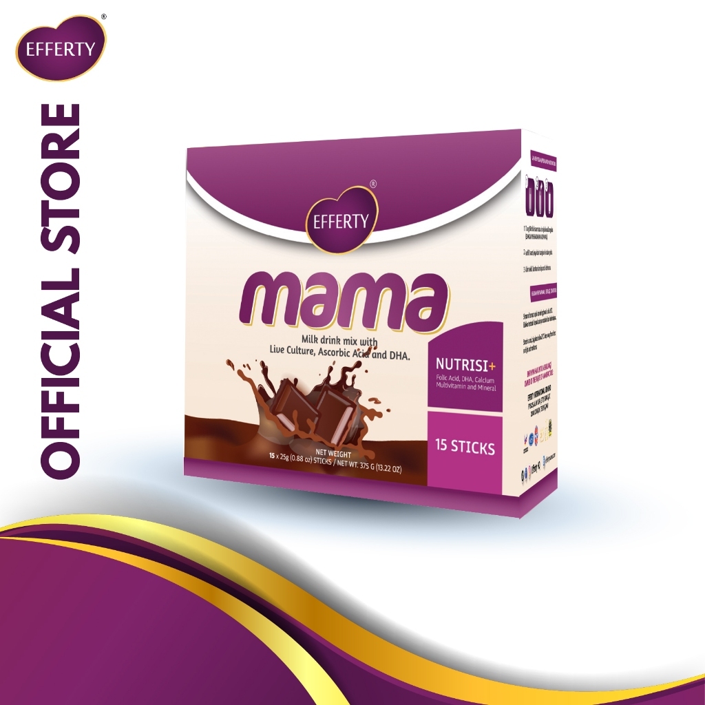 Efferty Milk for Pregnant Mothers - Chocolate Flavour 15pkt x 25g ...