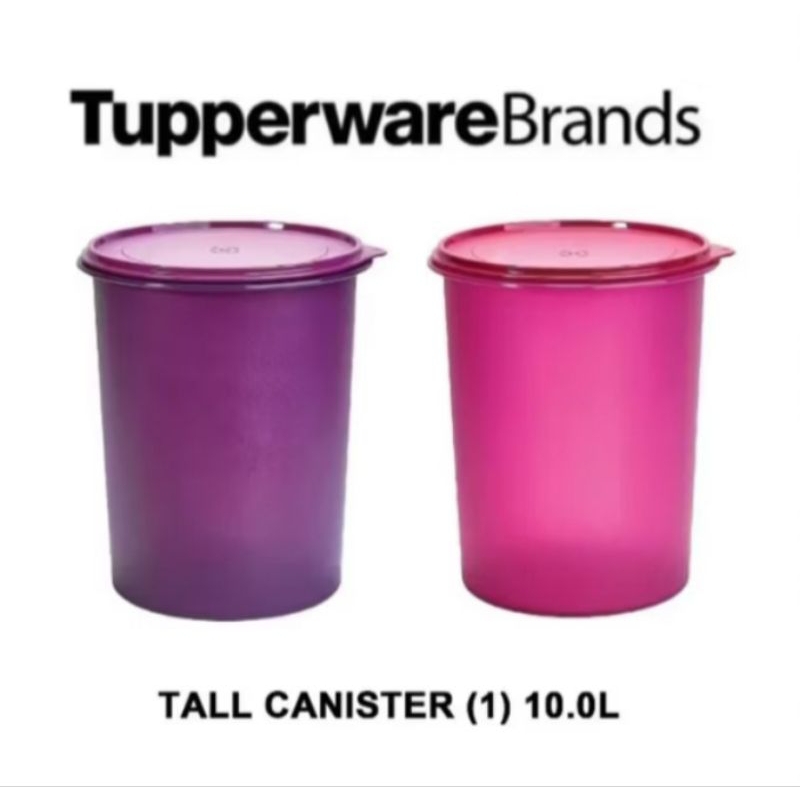 Tupperware Tall Canister 10L (1 pc) | Shopee Malaysia