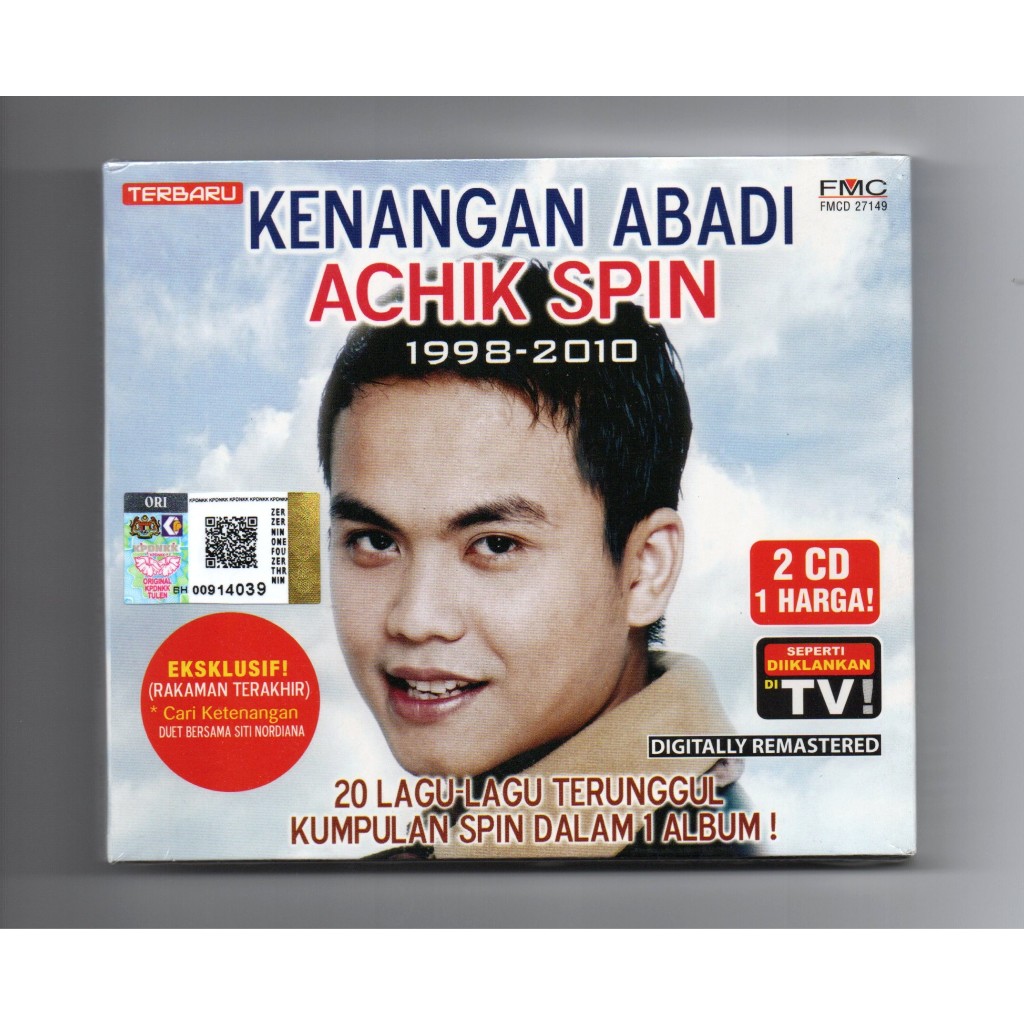Kenangan Abadi ACHIK SPIN 1998 - 2010 : 20 Lagu-Lagu Terunggul Kumpulan ...