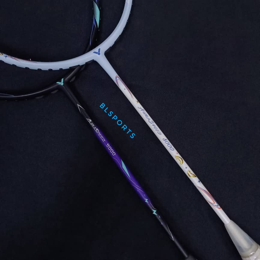 VICTOR Badminton Racket AURASPEED 8000/9000 (100%ORIGINAL) | Shopee ...