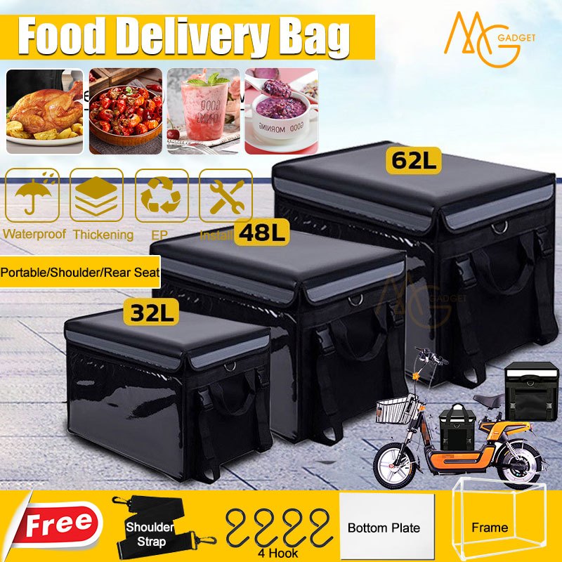 Food Delivery Bag 32L/48L/62L Beg Foodpanda Beg Food Insulation Bag ...