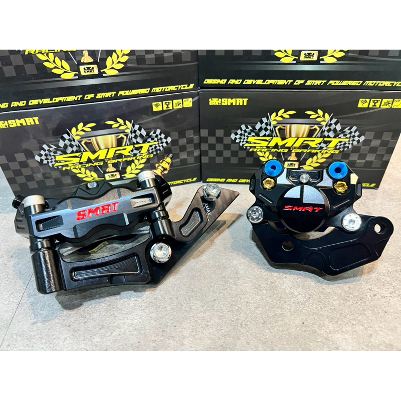 100% SMRT RACING CALIPER M3 / P34 FRONT REAR SET SIAP BRACKET FULLSET ...