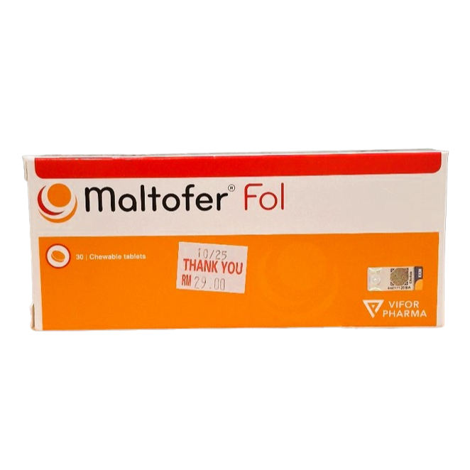 Maltofer Fol Chewable Tablets (30 Tablets) [EXP10/25] | Shopee Malaysia