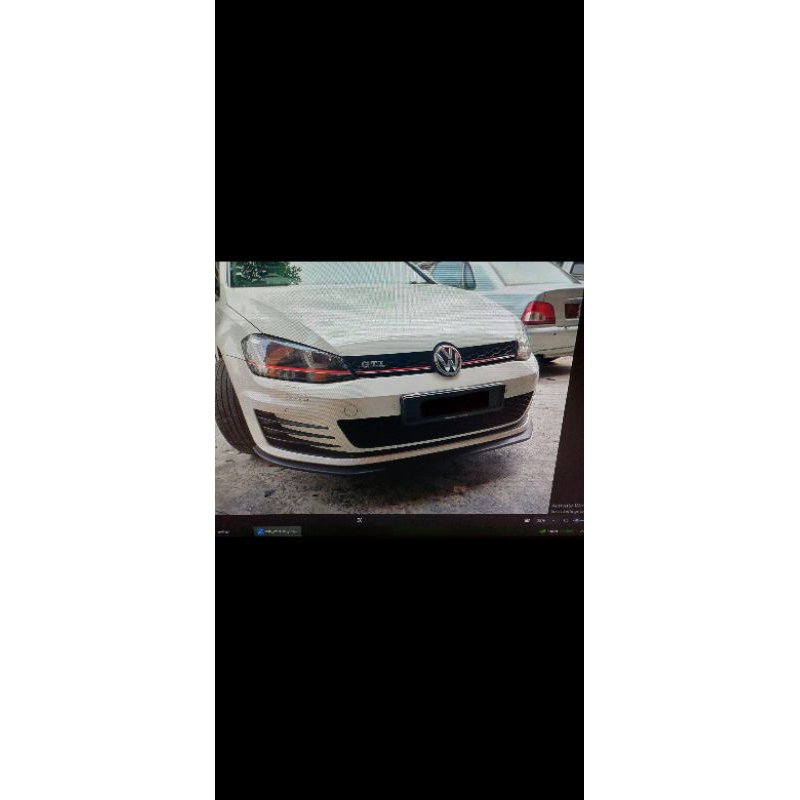 Volkswagen Golf Mk7 Gti front lip bodykit | Shopee Malaysia