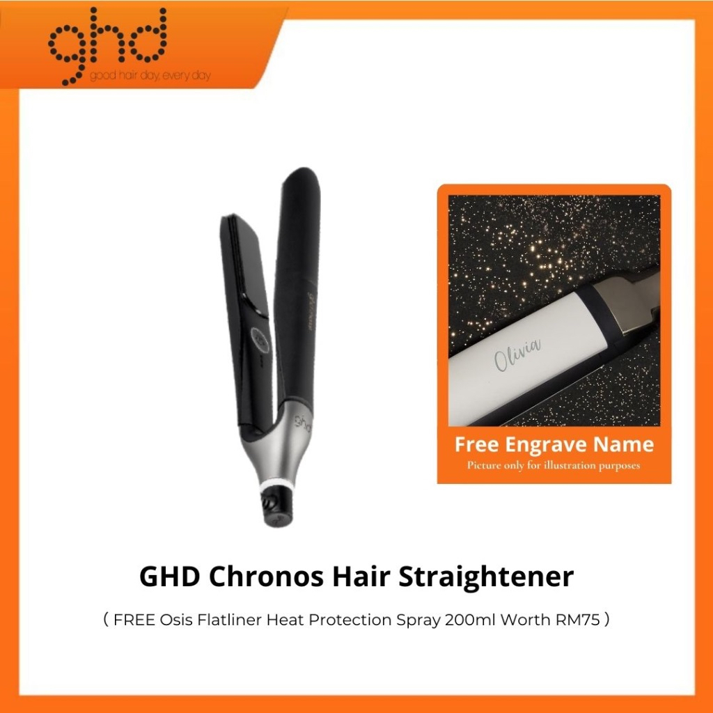 GHD Chronos New Hair Straightener ( 3 Years Warranty ) | Shopee Malaysia