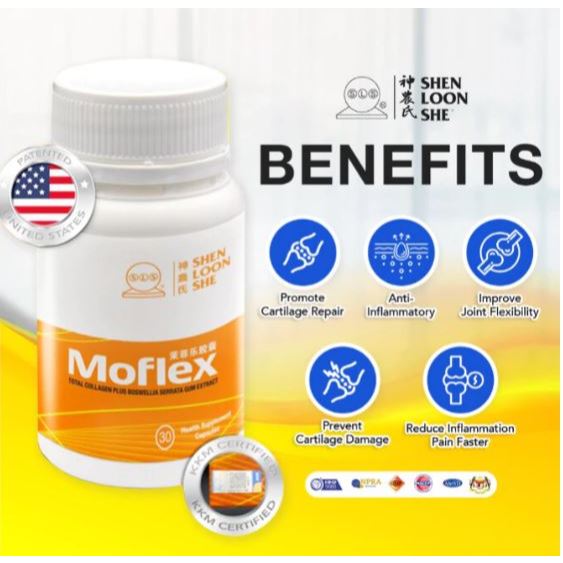 Ready Stock Hot 100% Original Moflex Total Collagen Plus 神农氏 Boswellia ...