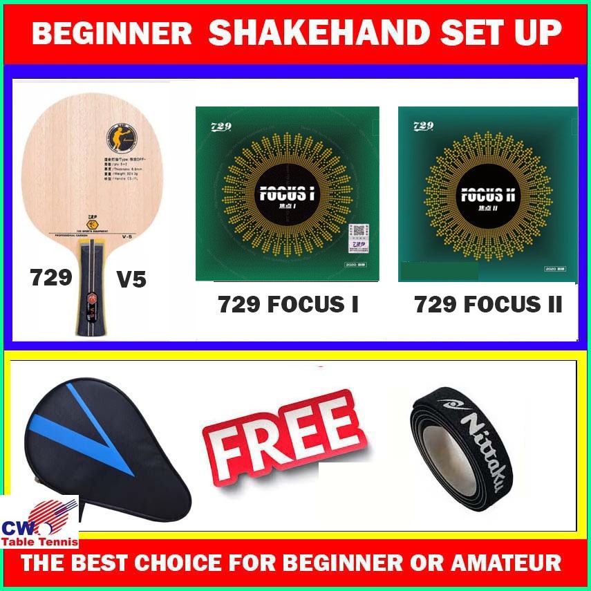 729 v5 Carbon Blade + 729 focus I +729 Focus II AMATEUR Set UP Table ...
