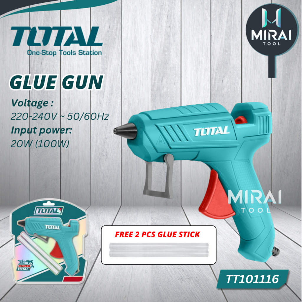 TOTAL TT101116 Glue Gun 100W | Shopee Malaysia