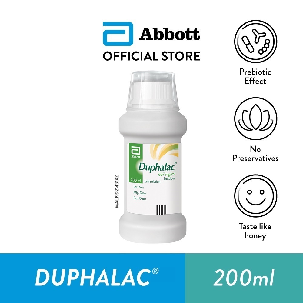 Abbott Duphalac Oral Solution (200ml) | Shopee Malaysia
