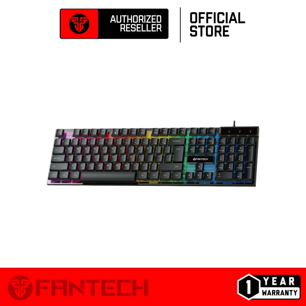Fantech Shikari K515 K515S RGB Membrane Gaming Keyboard with Advance ...
