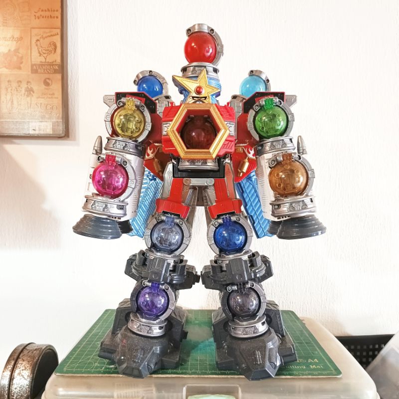 Bandai Uchu Sentai Kyuranger DX Megazord | Shopee Malaysia