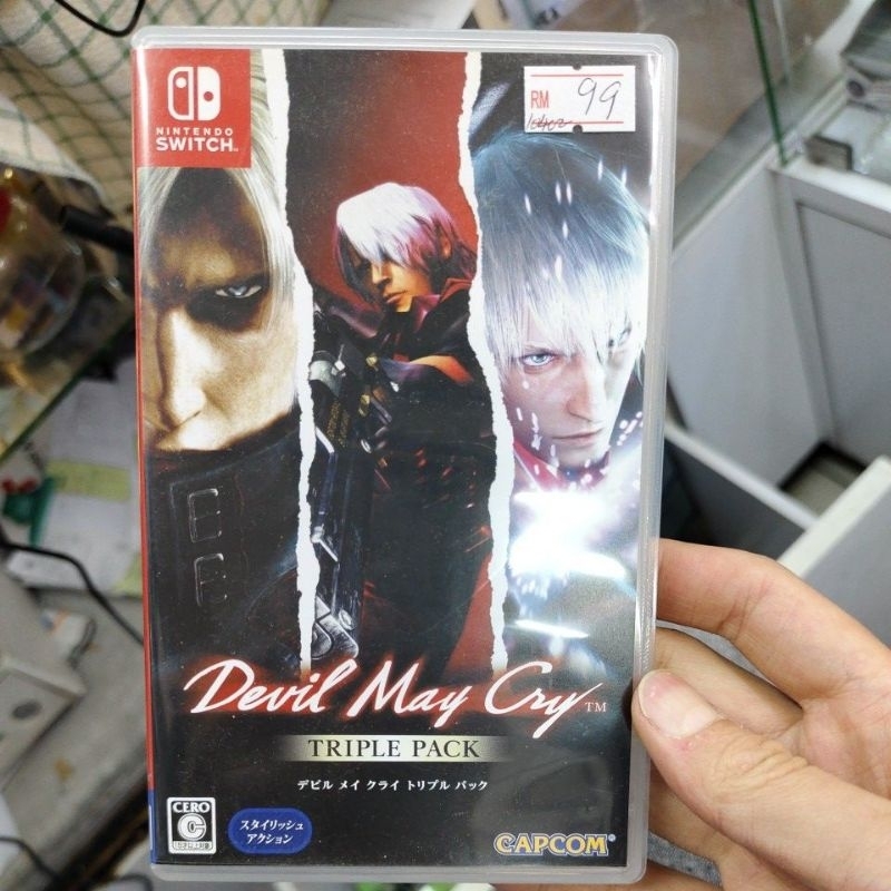 Devil May cry Nintendo Switch Used Game Card | Shopee Malaysia
