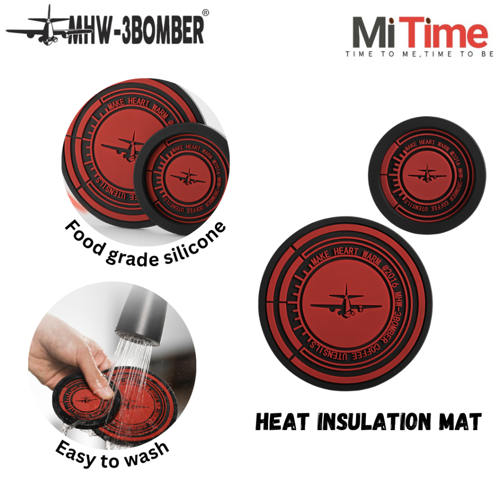 MHW-3BOMBER - Moka pot insulation mat / universal Tamper mat | Shopee ...