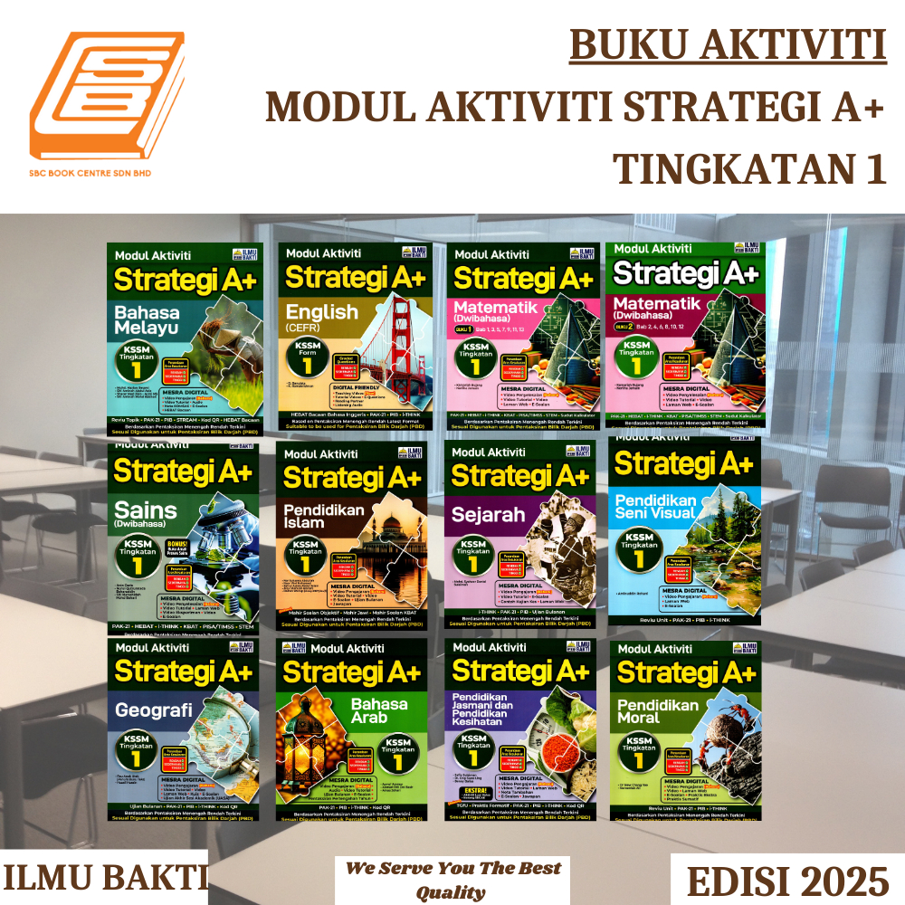 [SBCB] Buku Latihan : Modul Aktiviti Strategi A+ Tingkatan 1 ( Ilmu Bakti ) | Shopee Malaysia