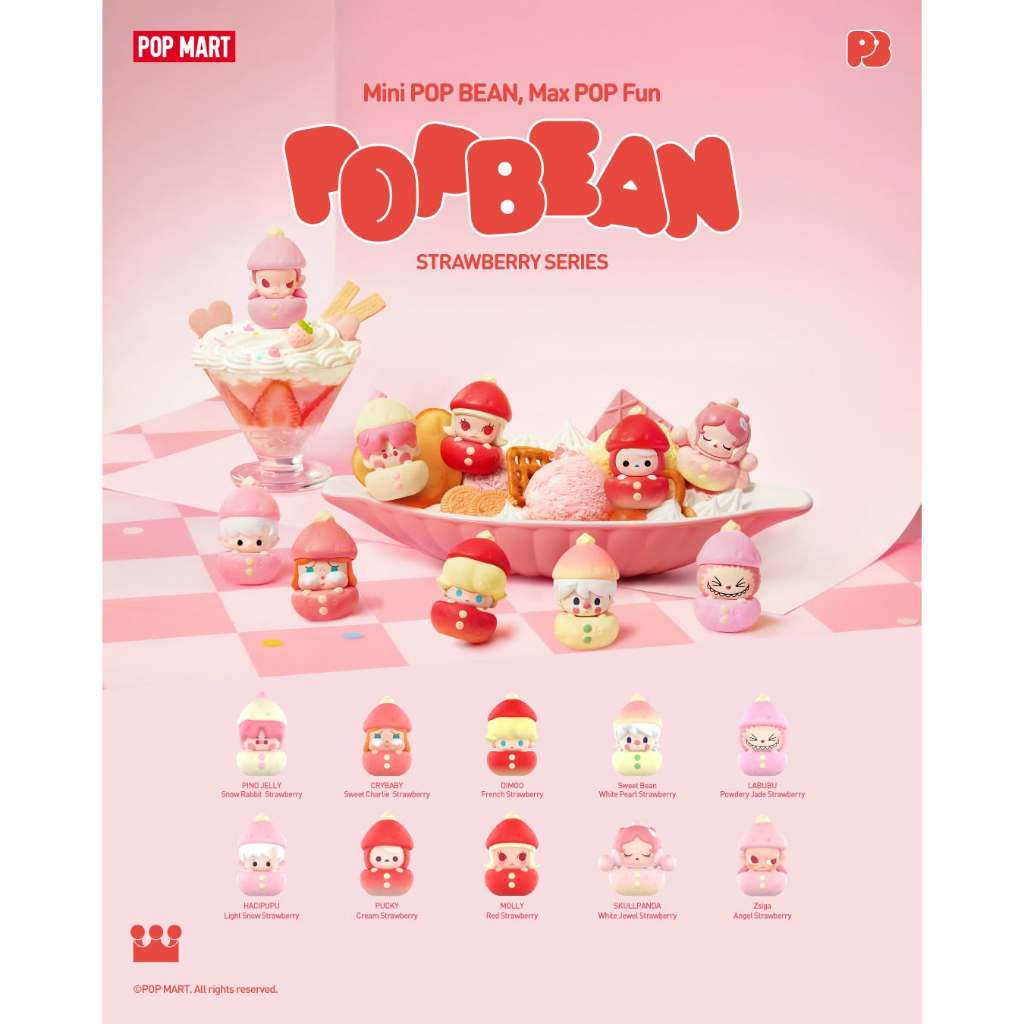 ReadyStock Authentic POPBEAN Handmade mobile phone Chain & Keychain ...