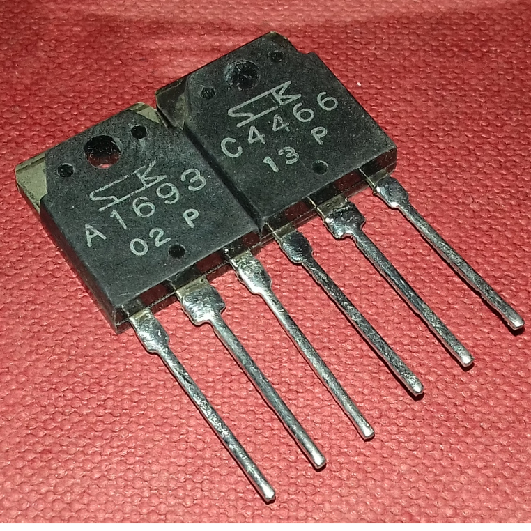 A1693 2SA1693 C4466 2SC4466 120V 6A 60W TO-3P AUDIO POWER OUTPUT ...