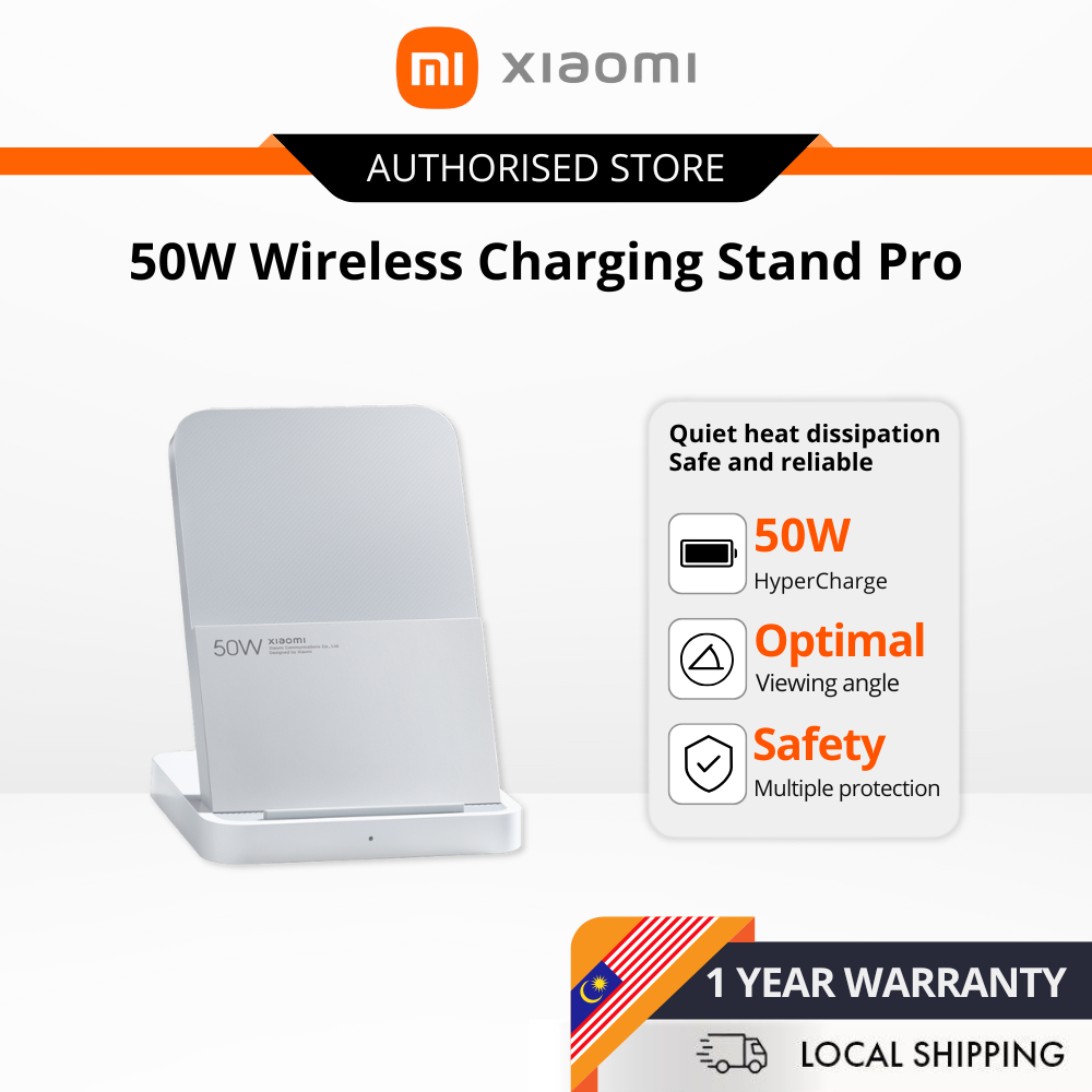 Xiaomi 50W Wireless Charging Stand Pro | Shopee Malaysia