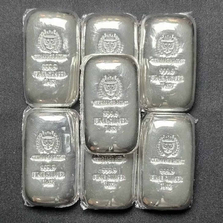 [Unique & Collectible] Germania Mint 1oz Silver Bullion Cast Bar ...