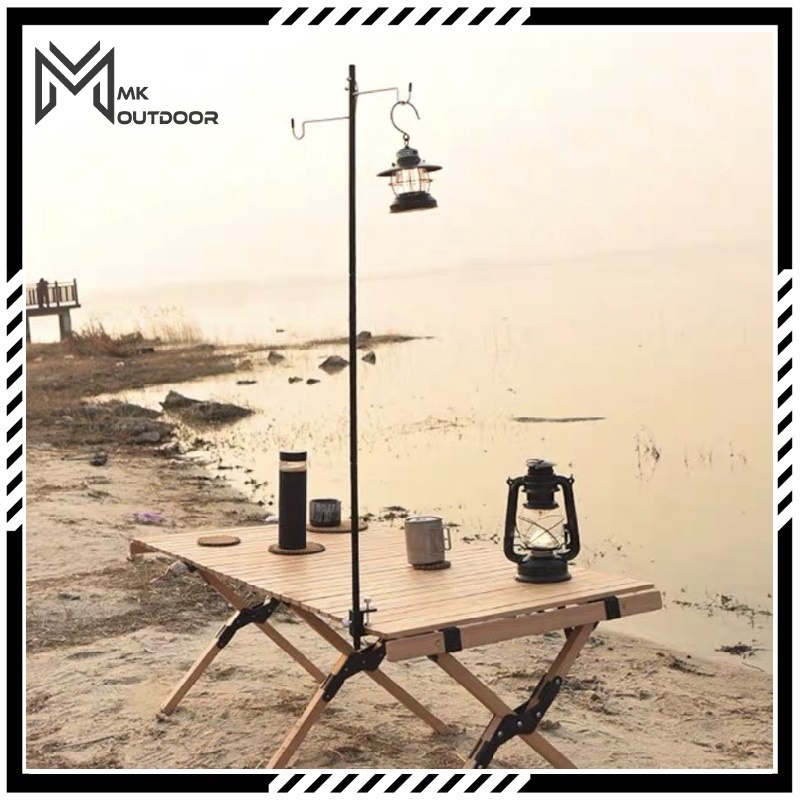 Tiang Lampu Lamp Pole Aluminum Alloy Light Pole Double Hanger ...