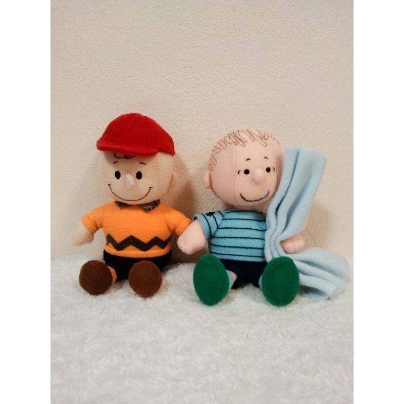Peanuts Charlie Brown and Linus Plush Toy. | Shopee Malaysia