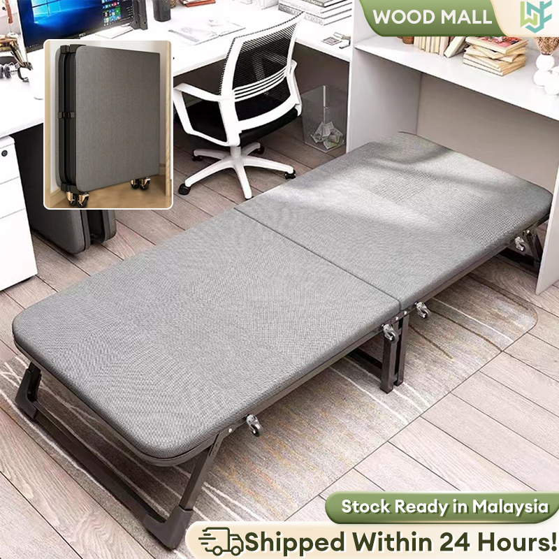 𝙍𝙚𝙖𝙙𝙮 𝙎𝙩𝙤𝙘𝙠 Folding Bed with Mattress Sleeping Portable Adjustable Bed ...
