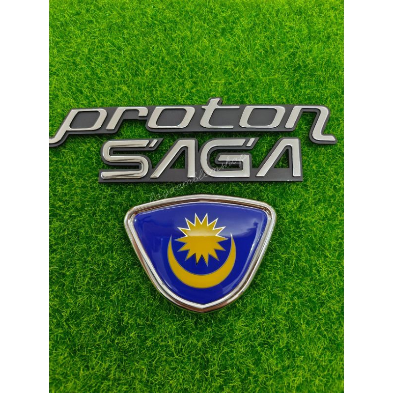 Proton SAGA ISWARA LAMA Old Ms Logo / Proton Black / Uk Blue / UK Yellow / 3D / R3 / MATTE BLACK ...