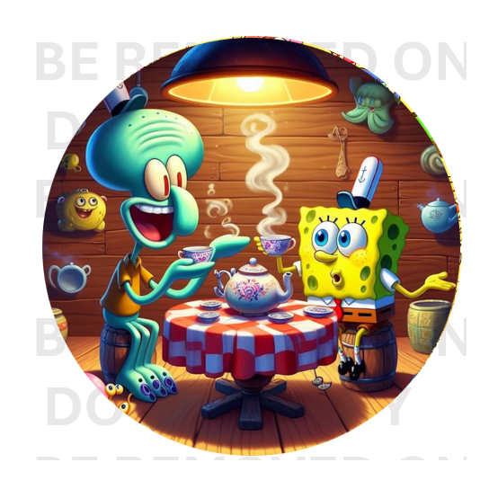 Artwork to Badge SpongeBob SquarePants | 58 MM Button Badge | Famous ...