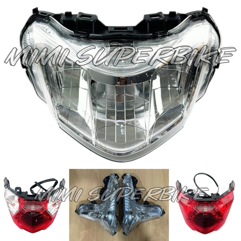 HONDA WAVE125i W125i WAVE 125i V2 FI STANDARD HEAD LAMP / BRAKE LIGHT ...
