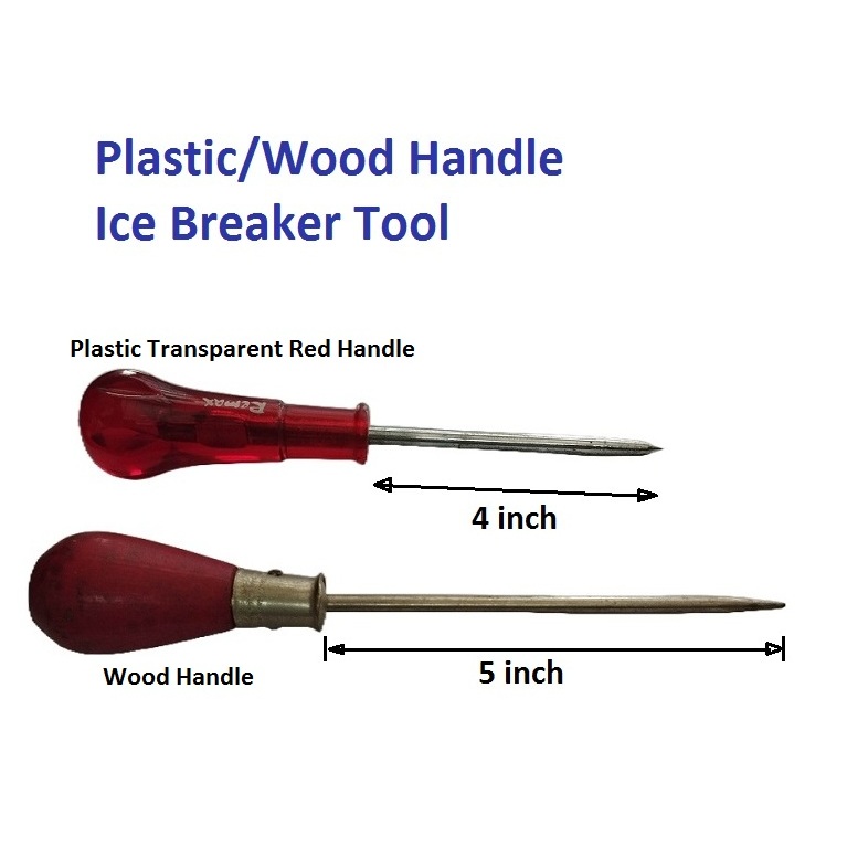REMAX Plastic / Wood Handle Ice Breaker tool / Manual Ice Crusher Pick ...