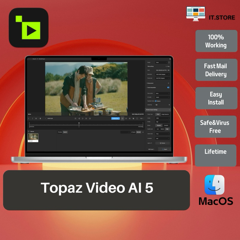 Topaz Video AI MacOS – Cutting-edge video enhancer using AI to upscale ...