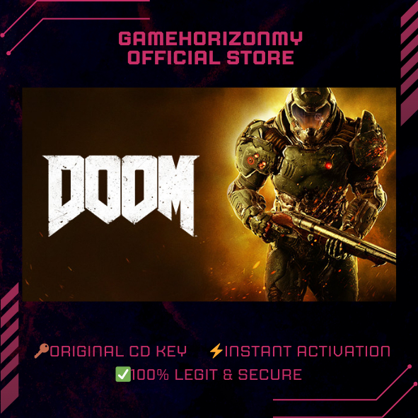 Doom | Doom - Eternal - PC (CD-KEY) | STEAM | Shopee Malaysia