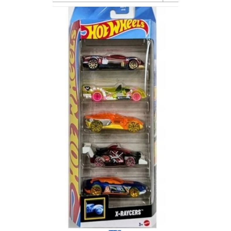 Hot Wheels 5 Pack X-raycers 2025 Turbine Sublime,Forward Force,Rising ...