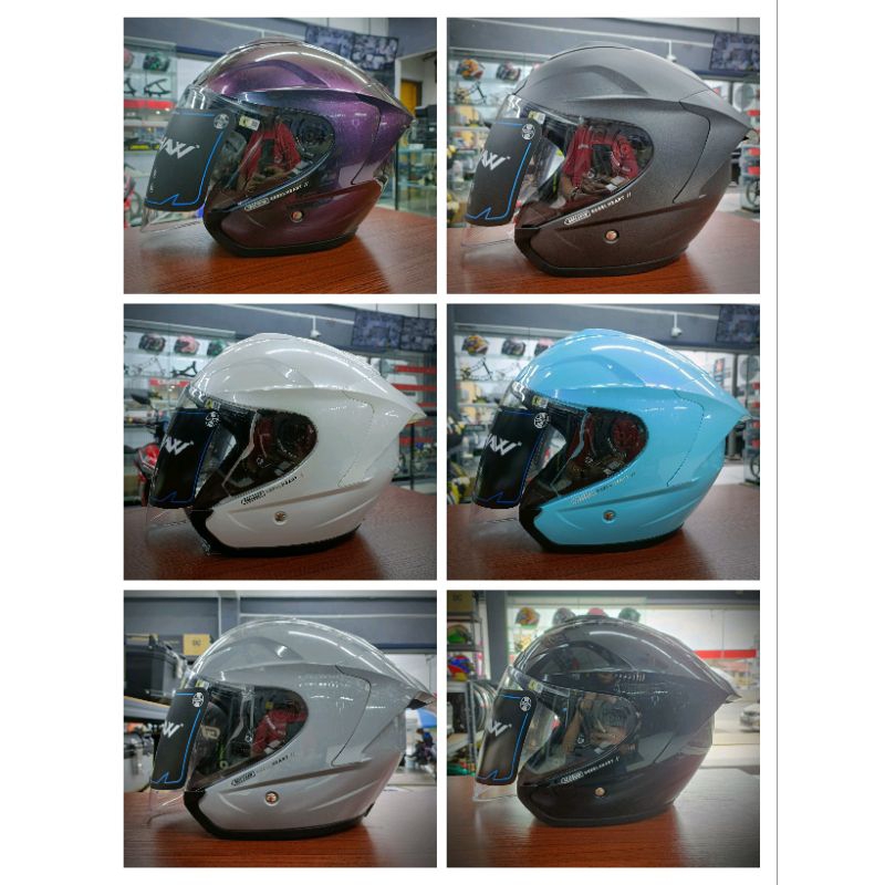 ♨️ GRACSHAW HELMET GAIZER II VERSION 2 G838♨️ | Shopee Malaysia