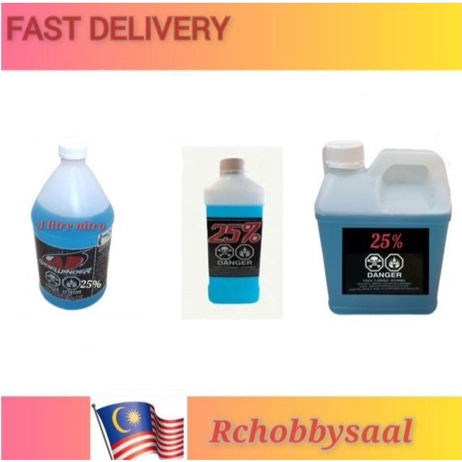 HSP RC Nitro Fuel 25% / 16% For RC Nitro Car / Buggy /Truck HSP rc ...