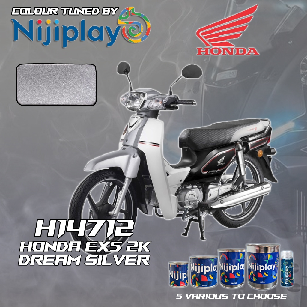 AIKKA H14712 DREAM SILVER HONDA EX5 2K MOTOR PAINT | Shopee Malaysia