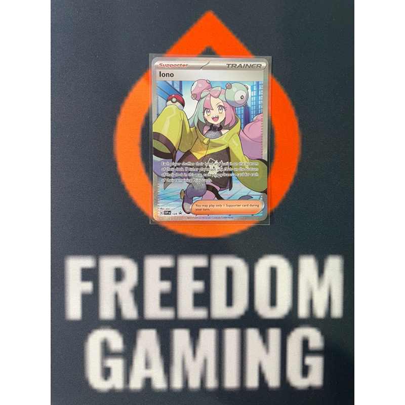 Pokemon TCG Scarlet & Violet - Iono Promo (Near Mint) | Shopee Malaysia
