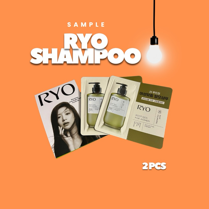 RYO Root Gen Hair Loss Care Shampoo - Sample 2pcs | Shopee Malaysia