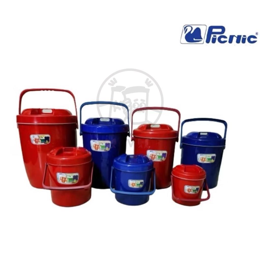 Thailand Rice Bucket | Ice Bucket | Cooler Box | Cooler Bucket | Tong ...