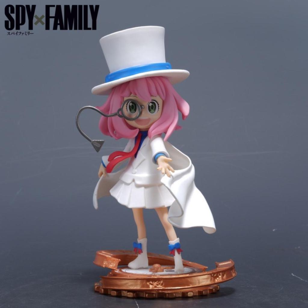 Spy x Family x Detective Conan Anya Forger Cosplay Kaito Kid 19cm ...