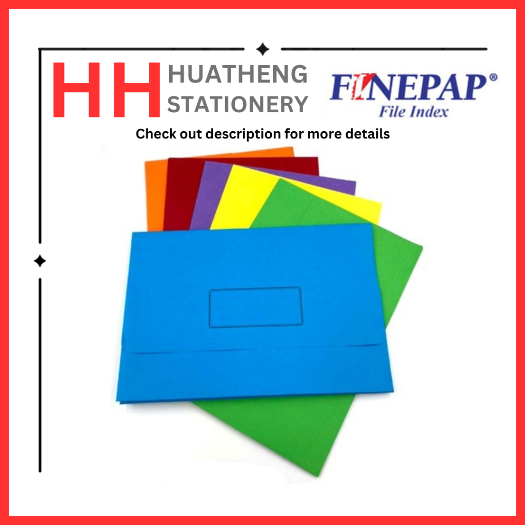 Finepap Manila Pocket File A4 FPF230 [10Pcs] minimum 10 pcs/ Fail Poket ...