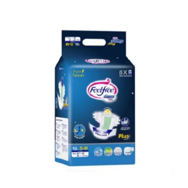 FeelFree adult diapers L-XL 10pcs | Shopee Malaysia