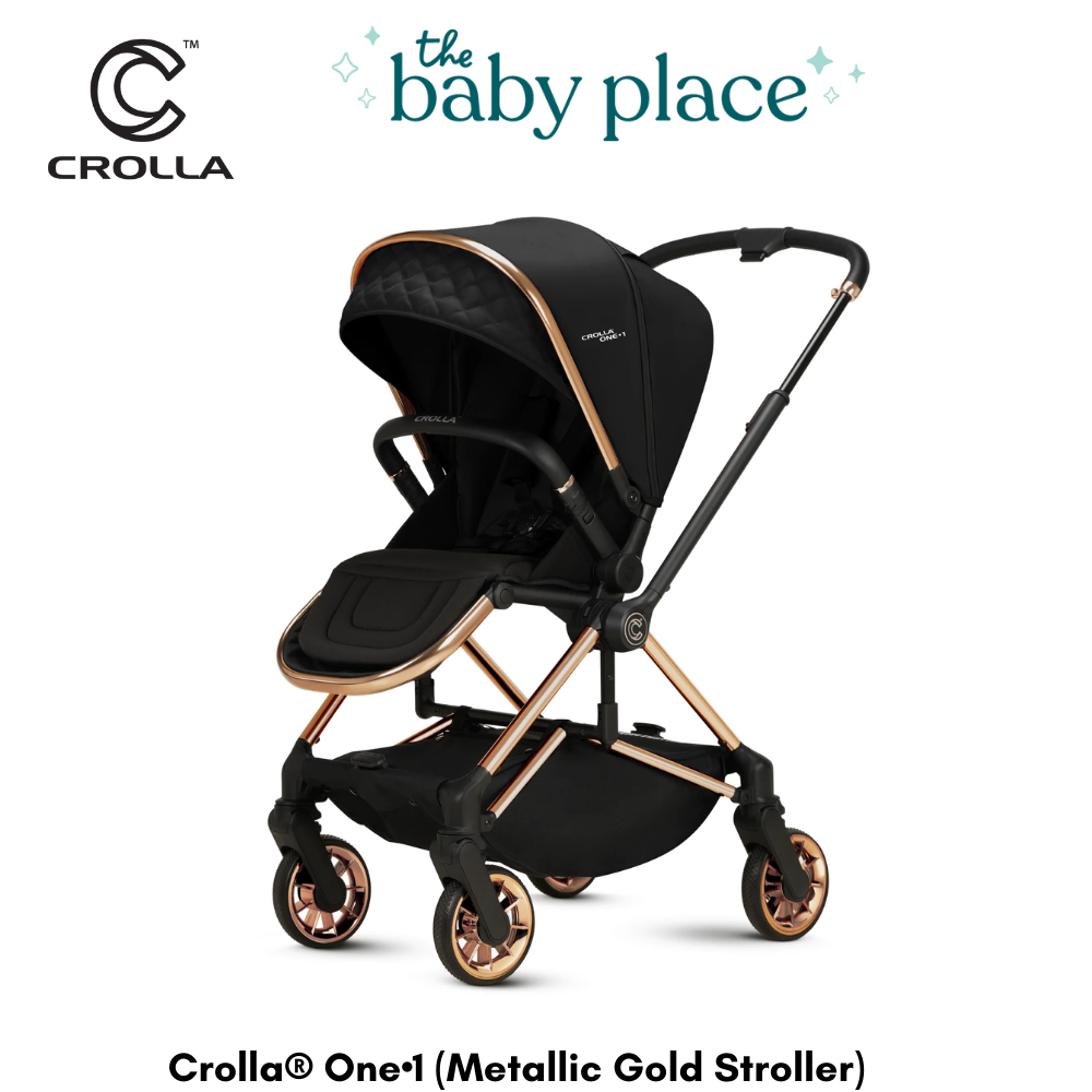 Crolla® One•1 2-Way Facing Stroller(Metallic Gold) | Shopee Malaysia