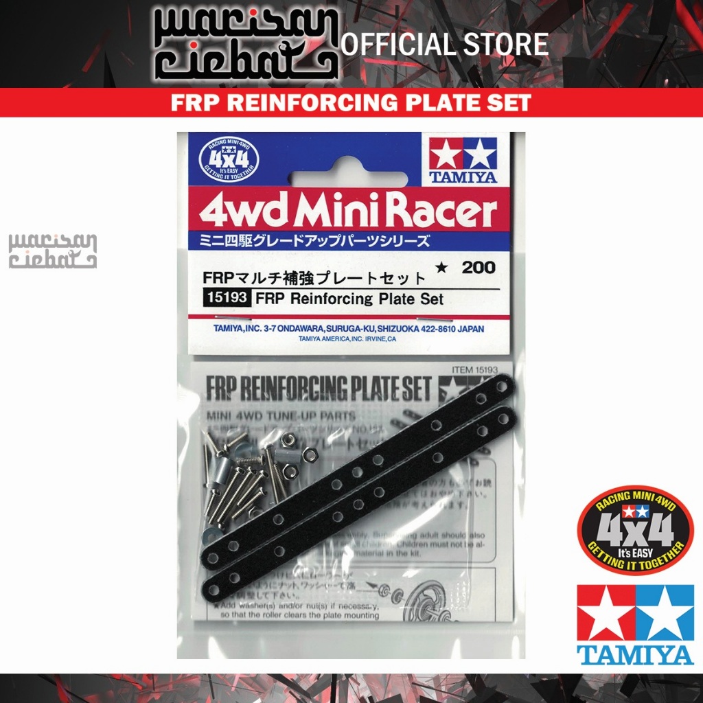 Tamiya 15193 Mini 4wd FRP Reinforcing Plate Set | Shopee Malaysia