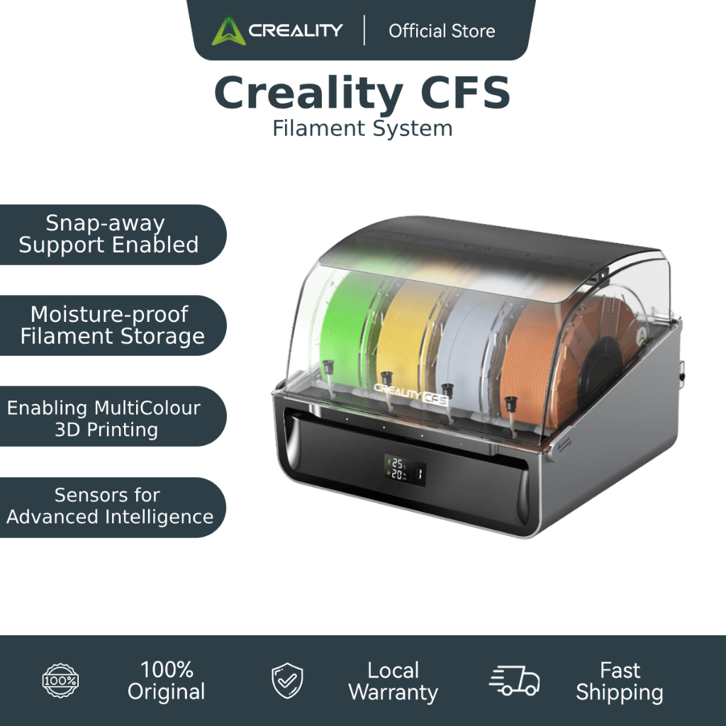 Creality CFS -Creality Filament System with 16 Colors, Level up Your ...