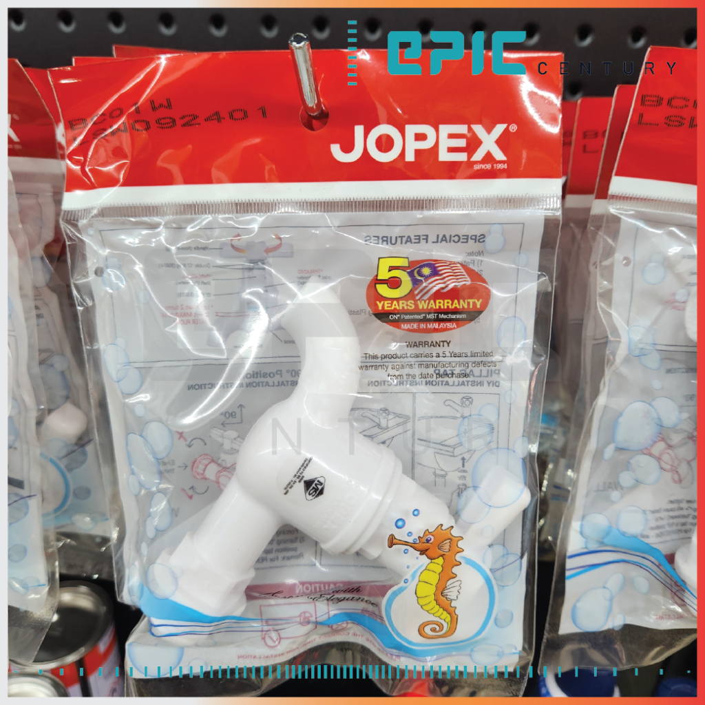 Original Jopex PVC Bibtap / Kepala Paip Pvc (Buatan Malaysia) | Shopee ...