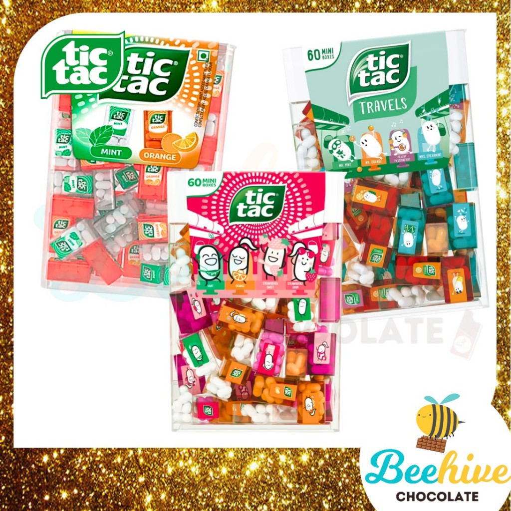 Tic Tac 60 Mini Boxes 228g - 255g | Shopee Malaysia